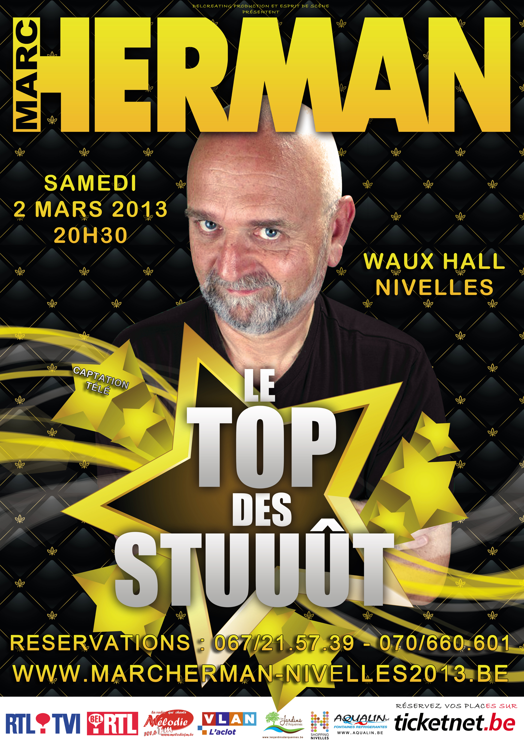 Top des stuuût de Marc Herman | Agenda | WaWa Magazine le portail du ...
