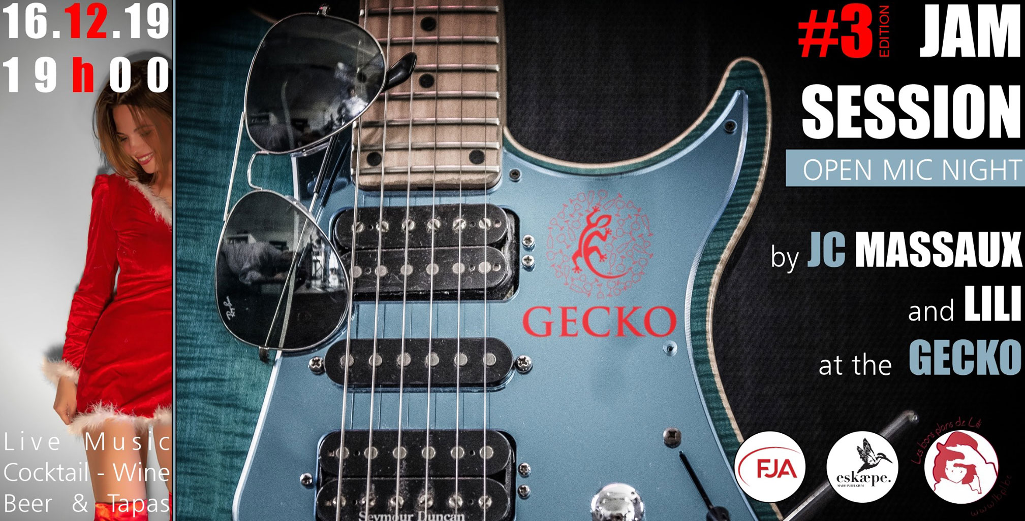 Jam Session by JC Massaux & Lili #3 - Gecko bar Wavre | Agenda | WaWa ...